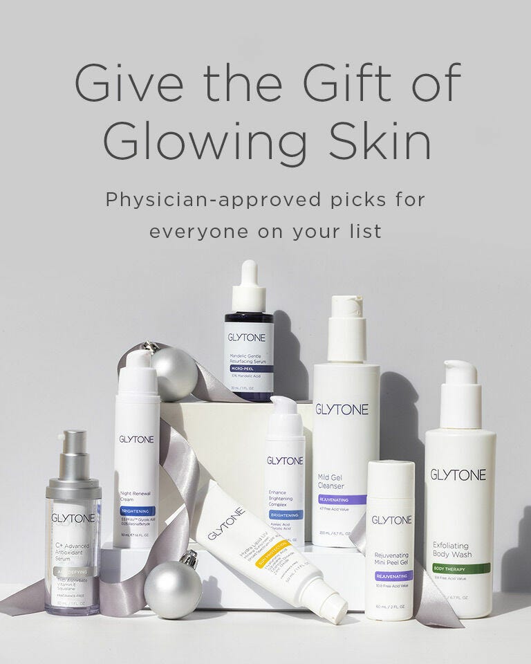 Glytone Holiday Gift Guide: Skincare Gifts for Everyone